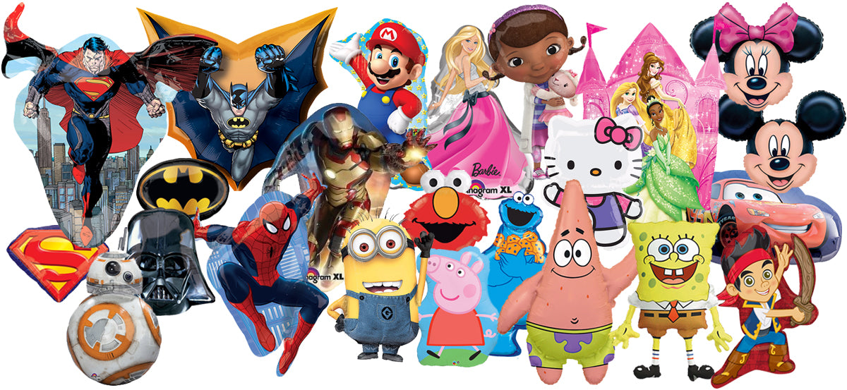 Character Balloons | Popular Character Balloons for Kids